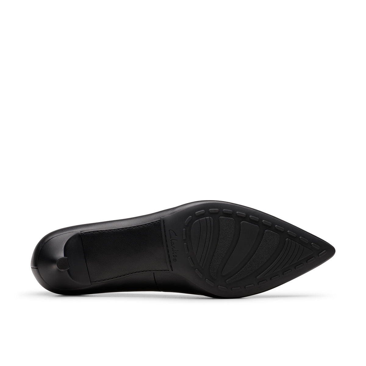 Womens Adela Court Black Leather